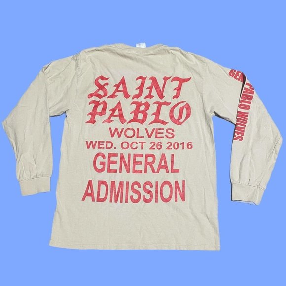 Yeezy | Shirts | Saint Pablo Kanye West Shirt | Poshmark